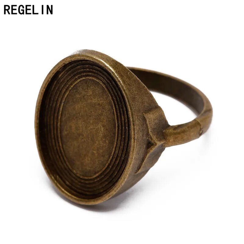 Основа для кольца, античная бронза, REGELIN