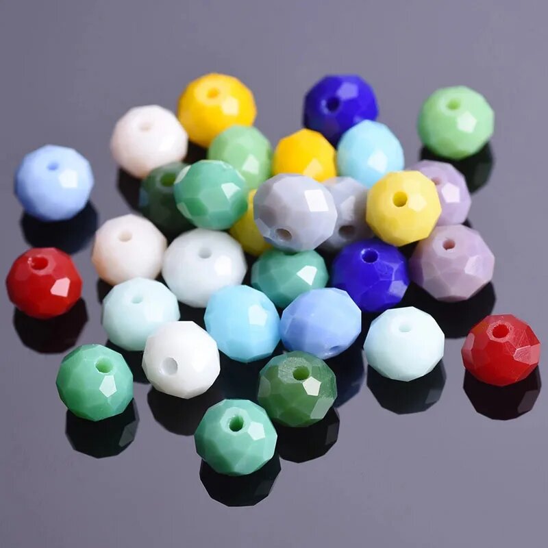 Бусины хрустальные Mix Color 2, 2 мм