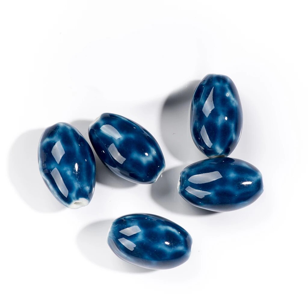 Керамические бусины Midofare, 24 штуки, овальные, ретро стиль 5pcs-24mm-XN5122