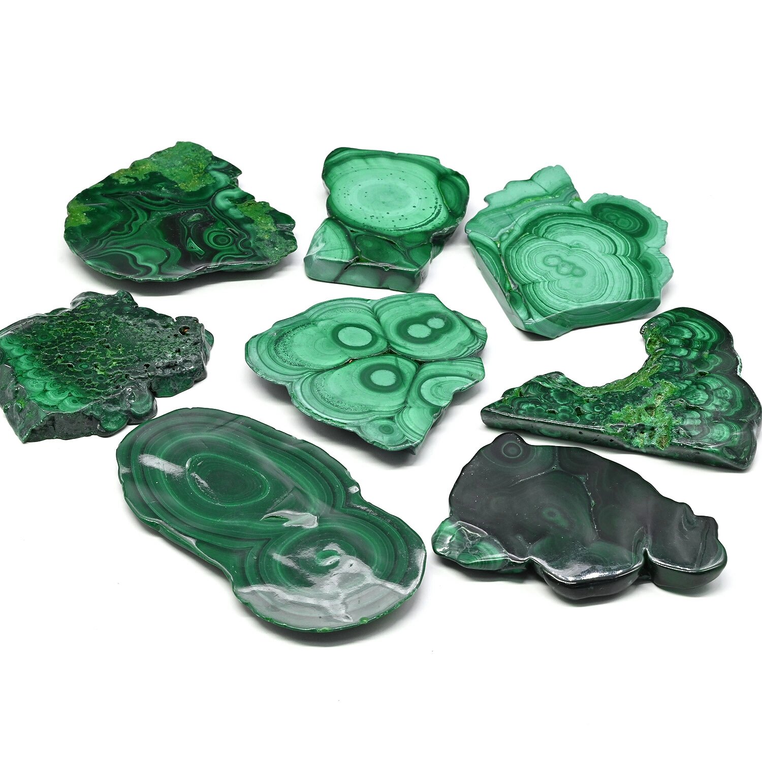 Минерал малахит 66*47*9мм, 70-79г .