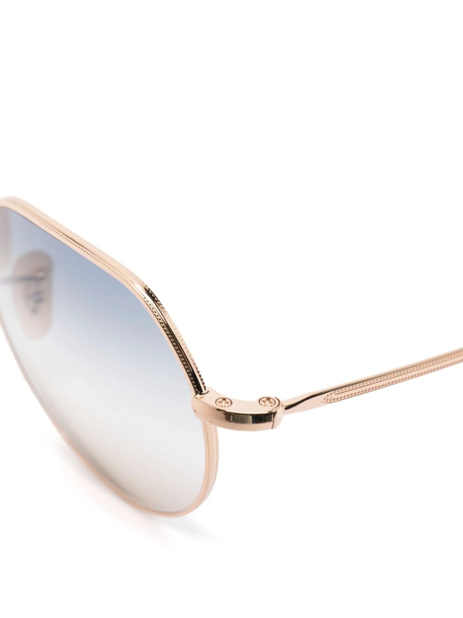 Солнцезащитные очки Ray-Ban, золотистый — фото 1