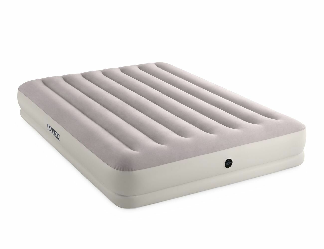 Двухспальный надувной матрас Intex Prestige Mid-Rise Airbed (Queen), 152х203х30см, с USB-насосом, 64179