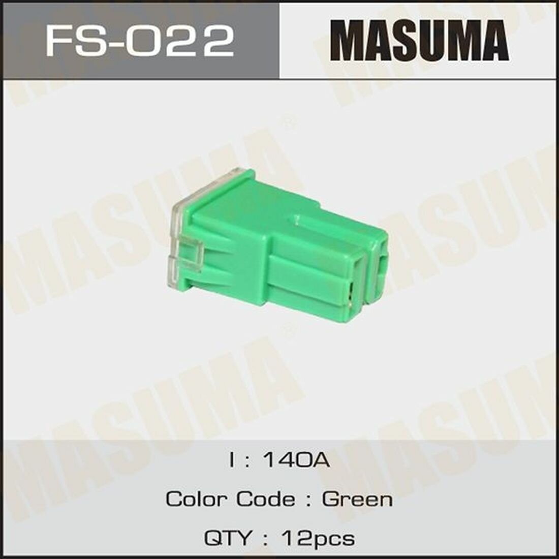 Предохранитель плавкий силовой 140А (М) Masuma FS-022 1шт.