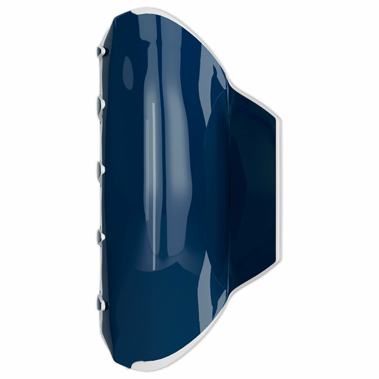 Краб для волос "Сундучок" 6 см, темно-синий, MONTE VITA, комплект из 12 шт, 457022