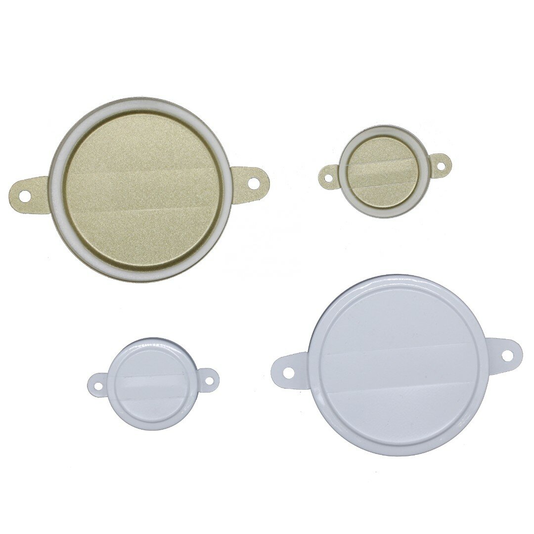 Комплект крышек-пломб по 10 штук для бочек 2 дюйма и 3/4 дюйма