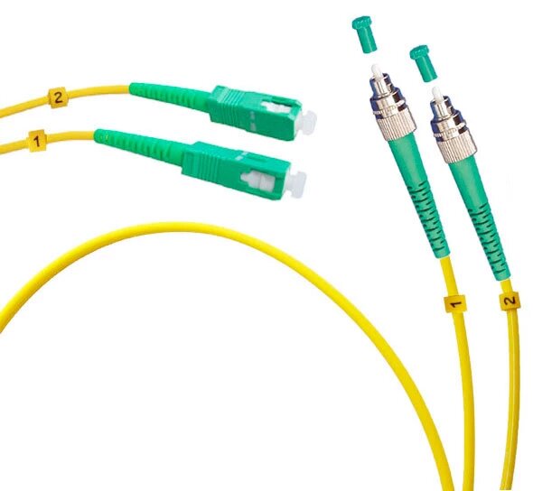 Патч-корд Cabeus 2м (FOP(d)-9-FC/APC-SC/APC-2m)