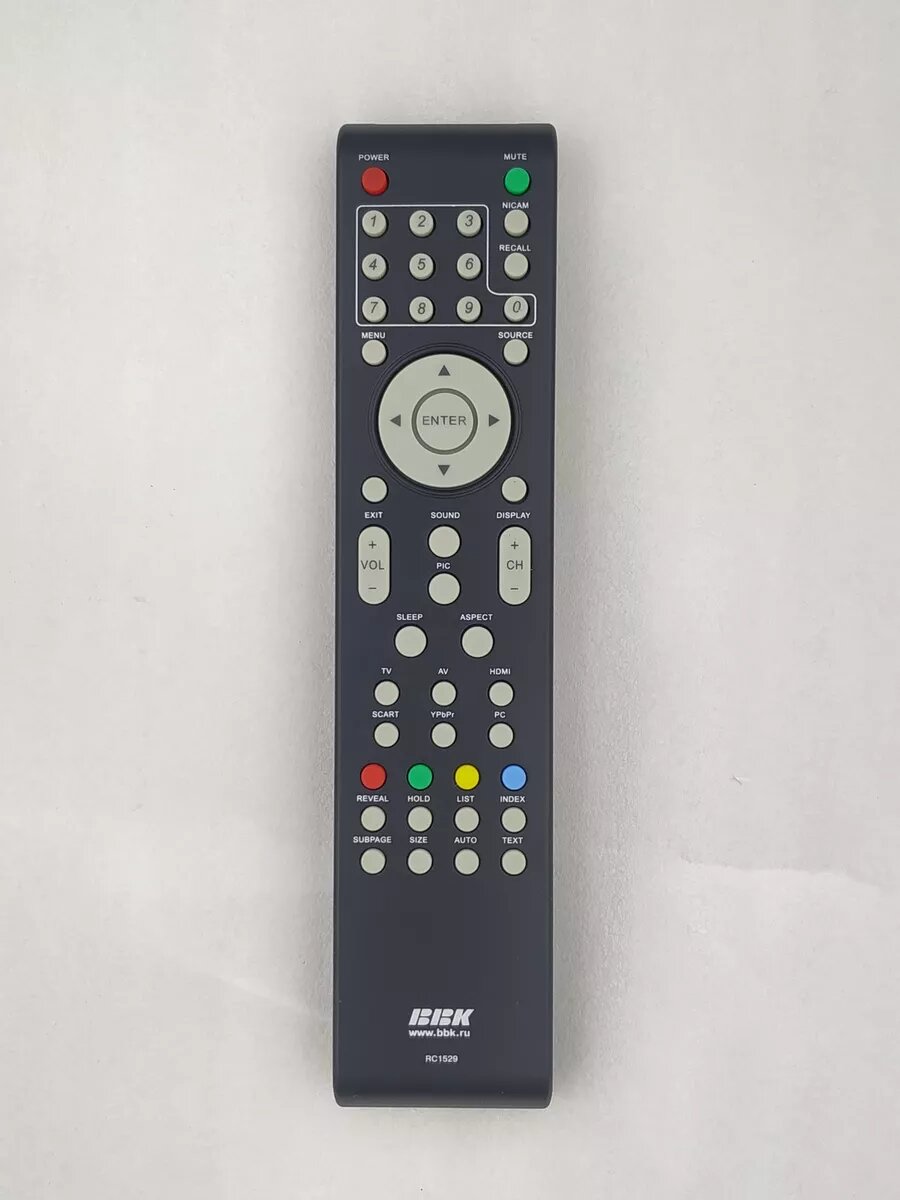 Пульт RC1529 orig для телевизора BBK
