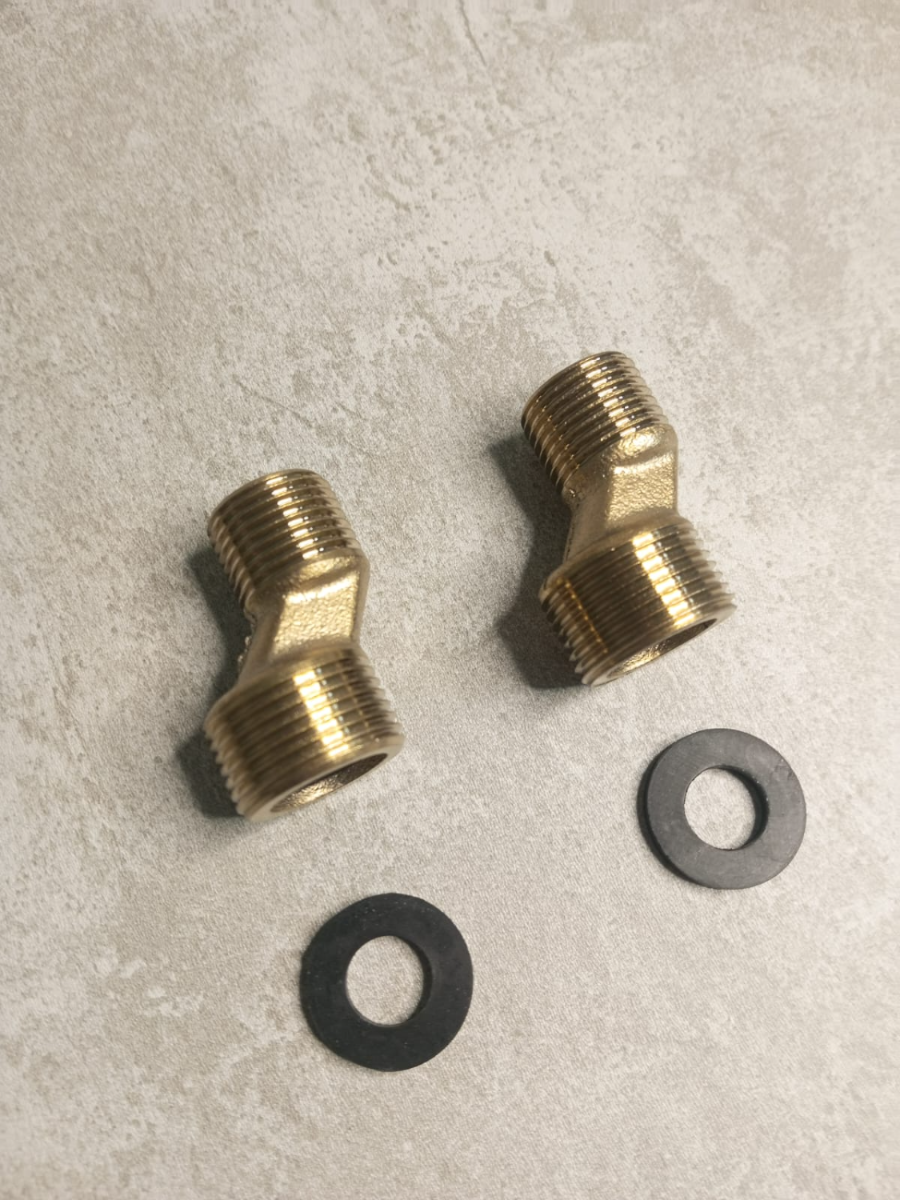 Эксцентрики для подключения смесителя 2 шт в ванну