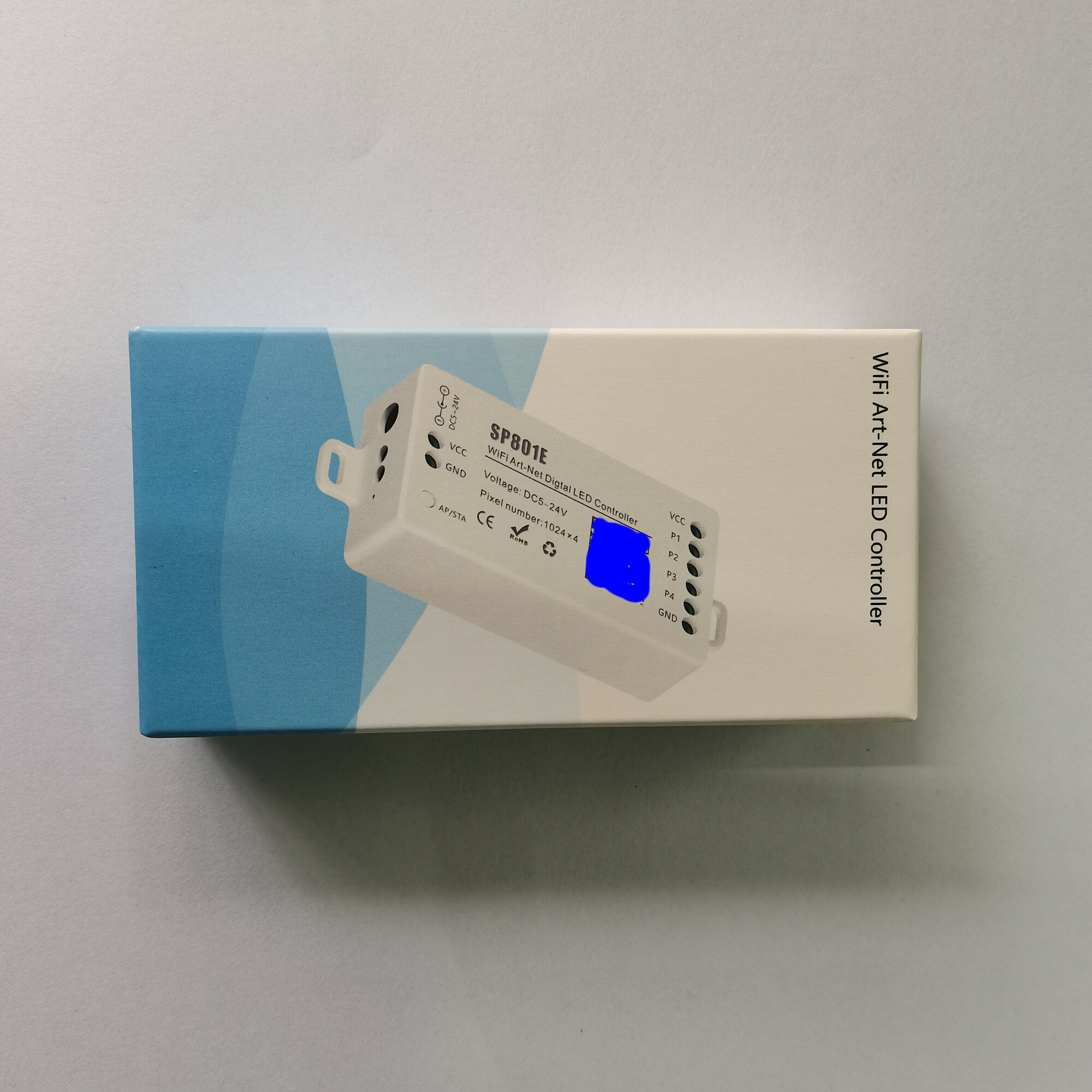Светодиодный матричный модуль SP801E WiFi Art Network для управления режимом AP через приложение / STA