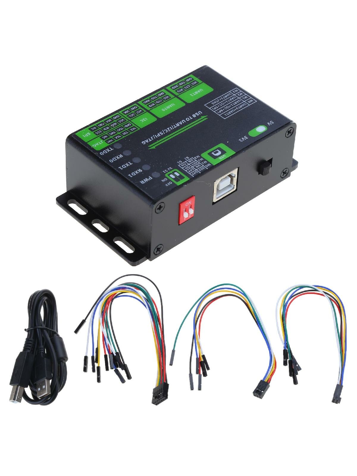 USB to UART/I2C/SPI/JTAG Converter USB to 2CH UART USB to 1CH UART 1CH I2C 1CH SPI USB to 1CH UART + 1CH JTAG