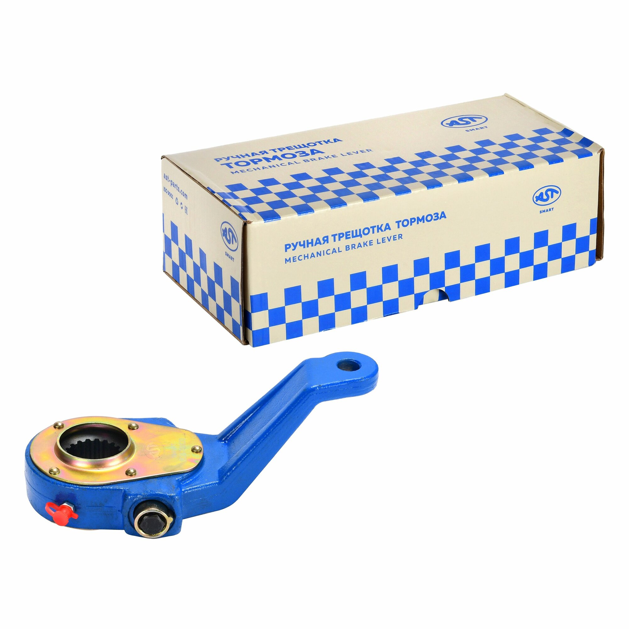 Трещотка тормоза ручная для HONGYAN H8B D-/ Z- задняя левая (5801593681/3530-700020) AST Умный Smart