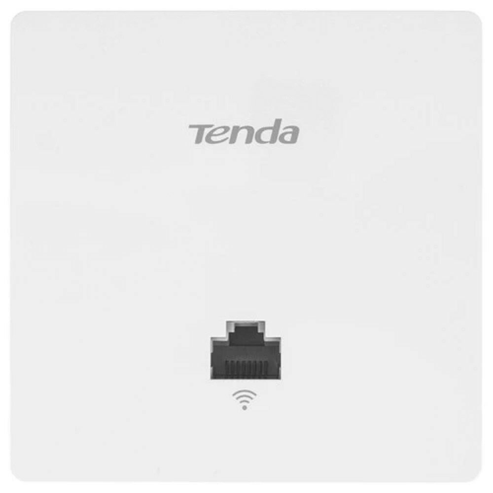 Tenda W12 Настенная гигабитная точка доступа, 2,4/5 ГГц, до 1167 Мбит/с, антенны 2x4дБи, PoE, 1x1 Гбит/с+1x1 Гбит/с(PoE)