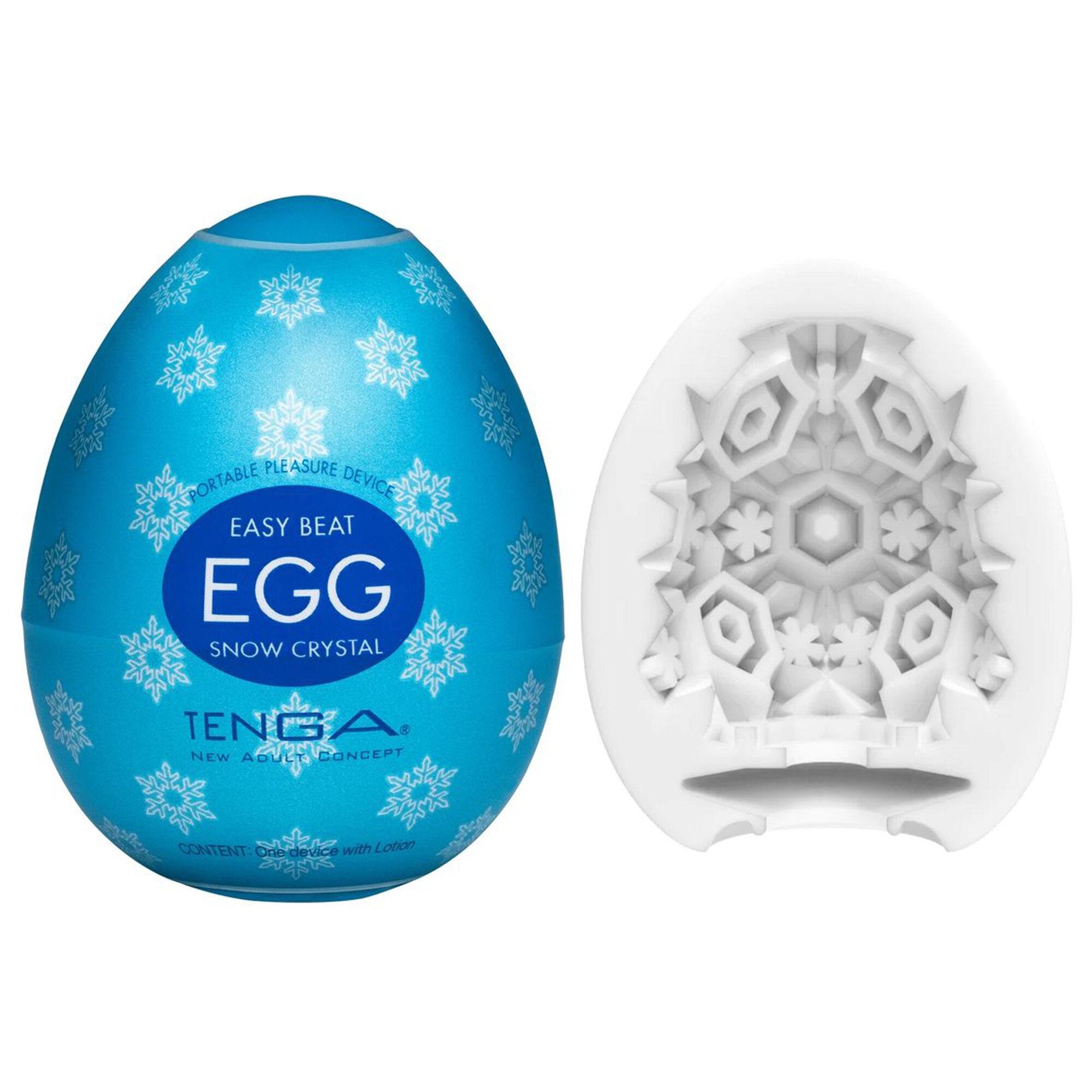 Одноразовый Мастурбатор-яйцо Tenga Egg Snow Crystal / EGG-C01