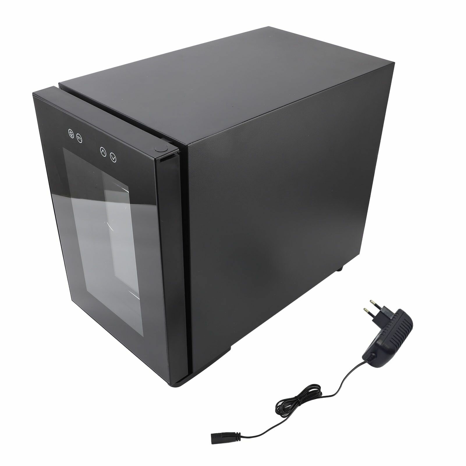 Винный холодильник на 6 бутылок, LED дисплей, контроль температуры