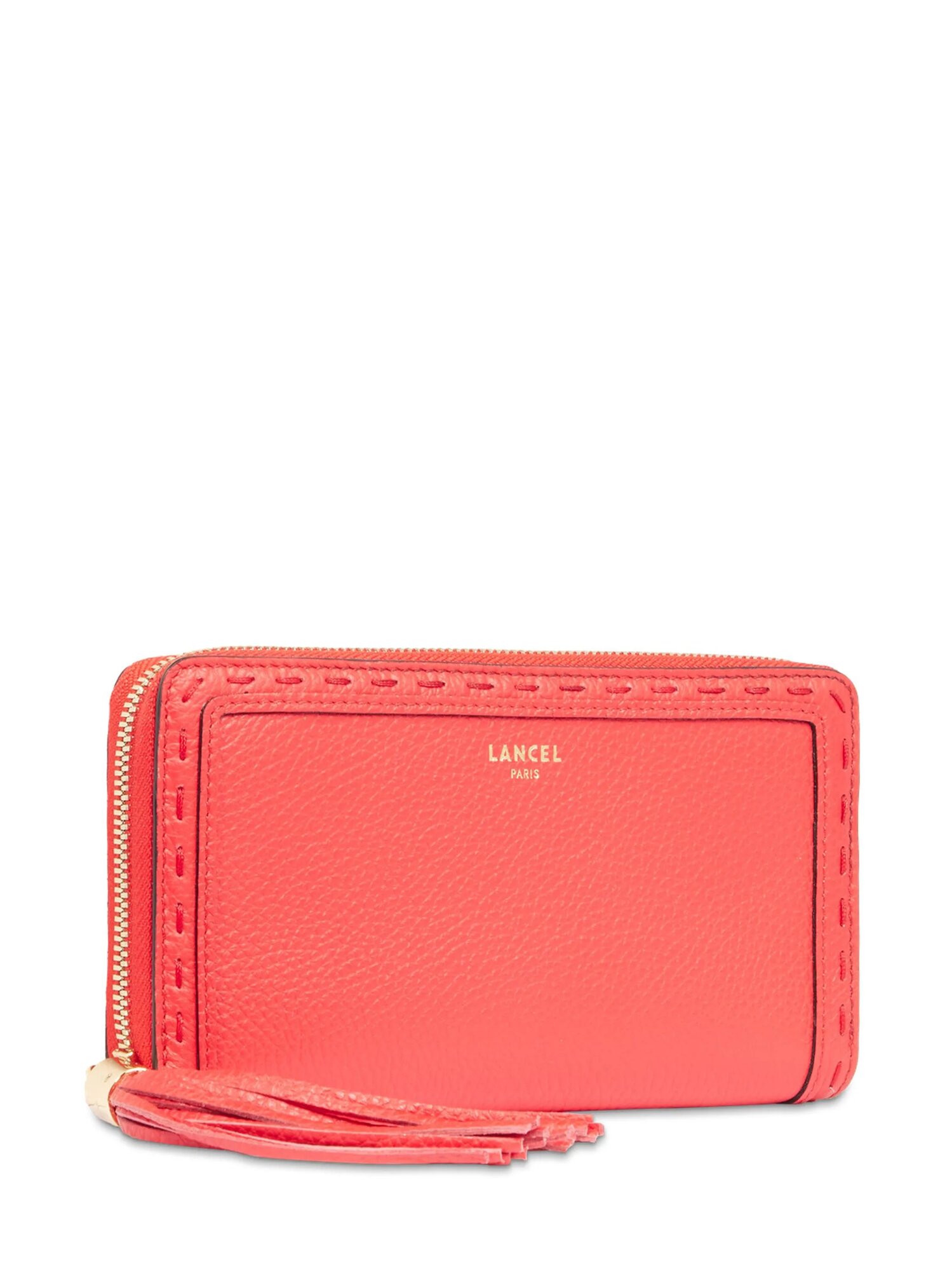 Кошелек Lancel, красный — фото 1