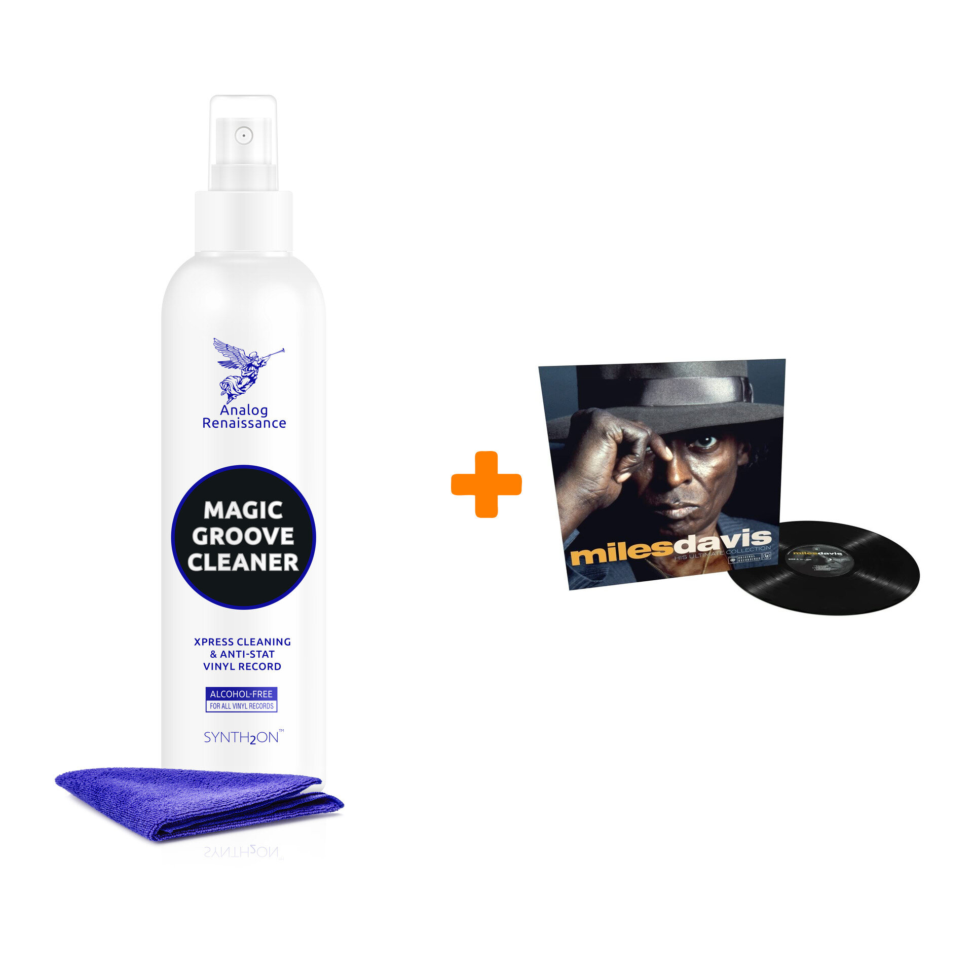 DAVIS MILES His Ultimate Collection LP + Спрей для очистки LP с микрофиброй 250мл Набор