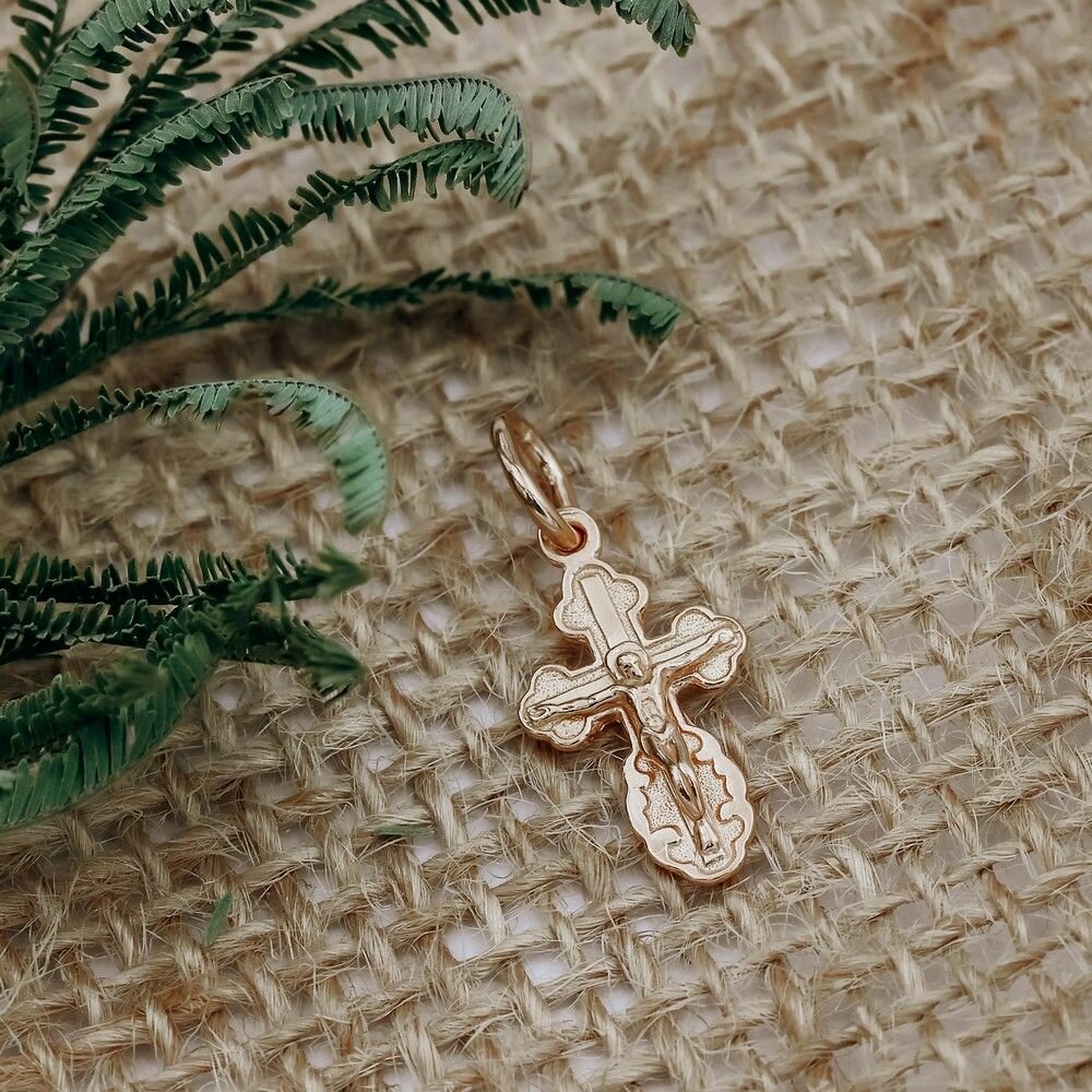 Крестик, серебро, 925 проба