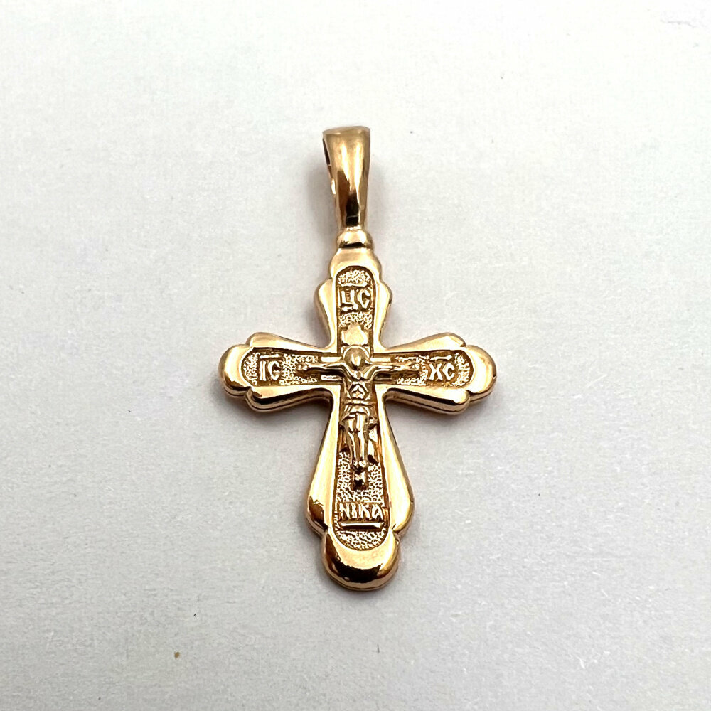 Крестик, серебро, 925 проба