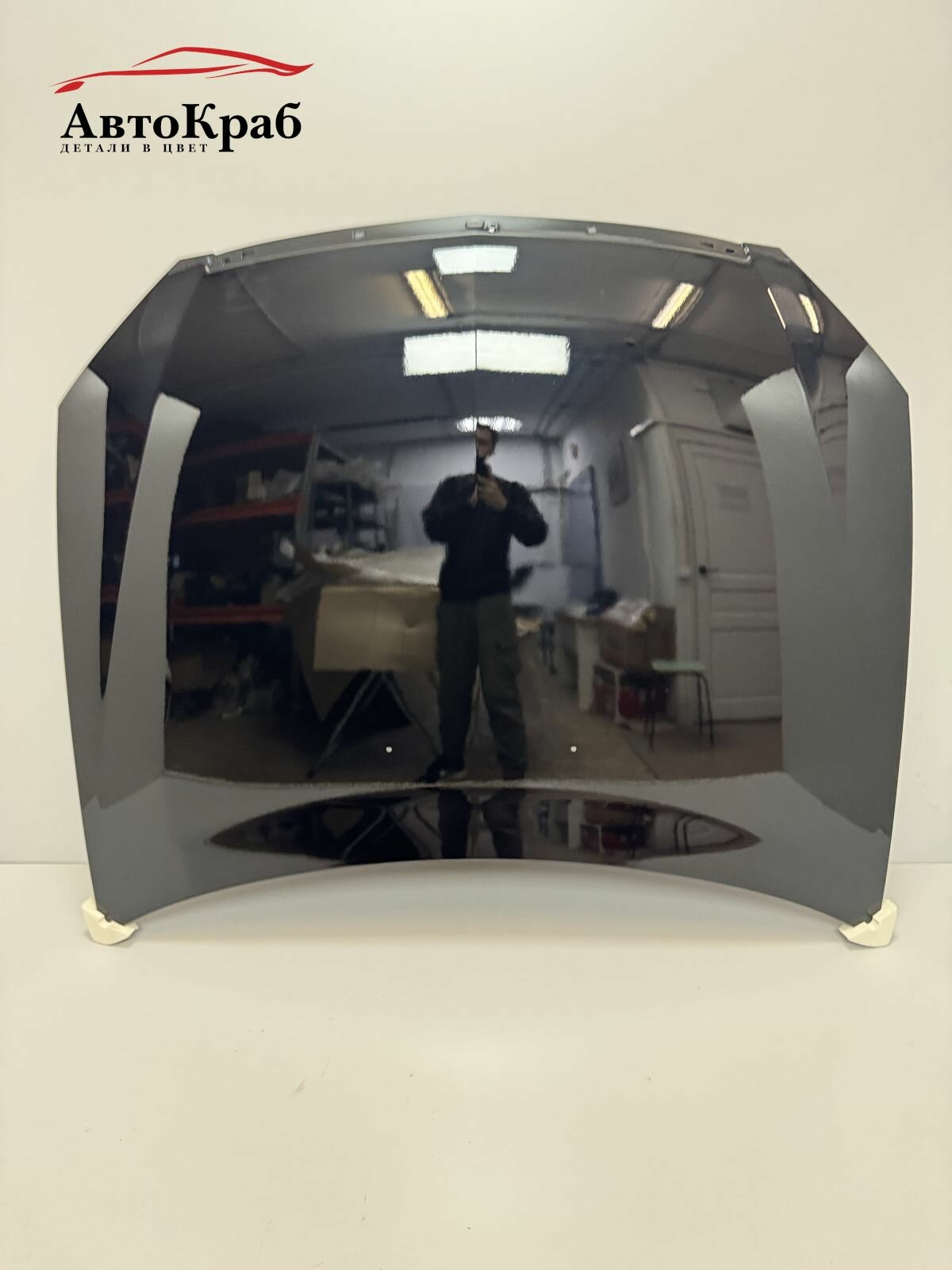 Капот в цвет для ВАЗ Лада Приора 2007 - 2018 г, 665 - космос, черно синий