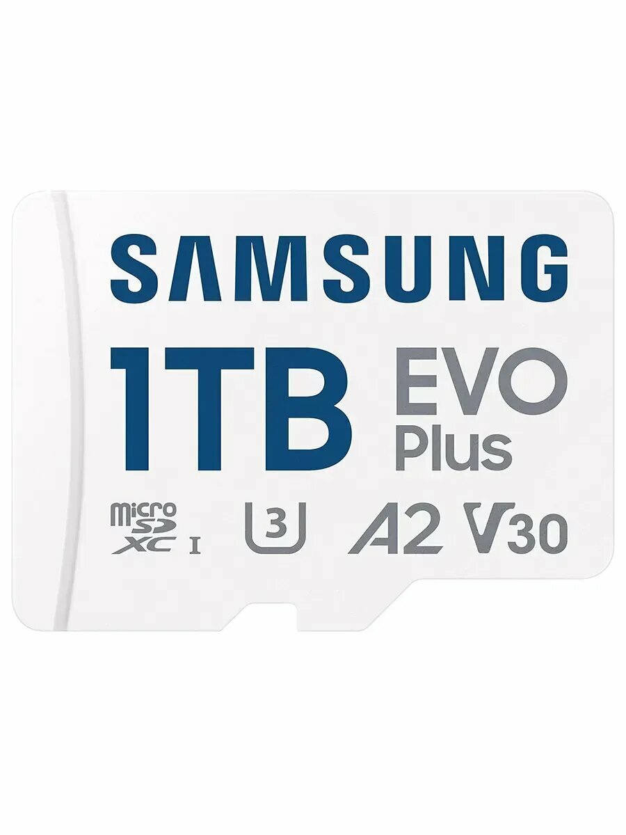 Карта памяти Micro SD EVO Plus 1Tb class 10 (MB-MC1T0SA)Обычная карточка