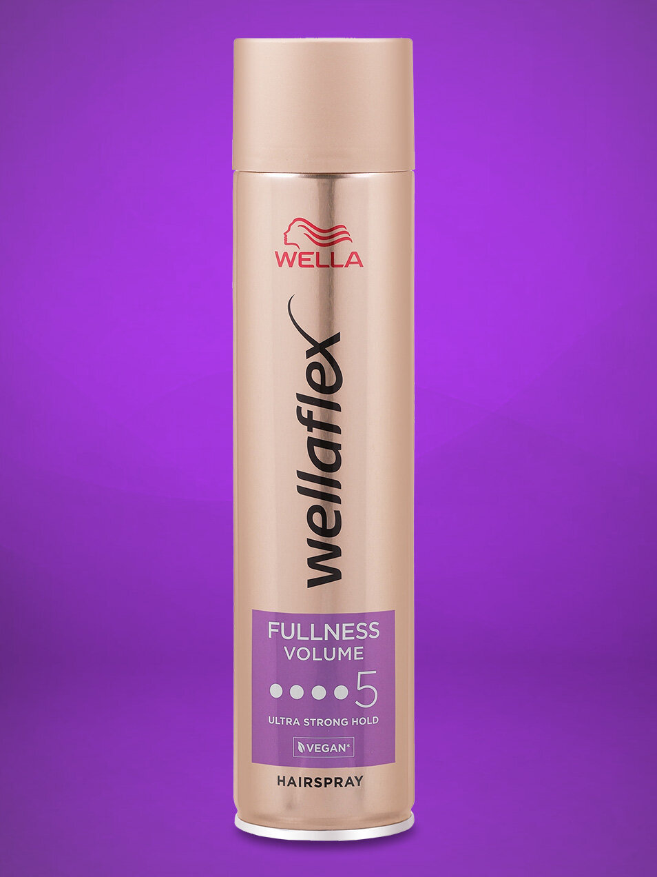 WELLAFLEX Лак FULLNESS VOLUME Объем для тонких волос Ультра сильная фиксация (5) 250 мл (Франция)