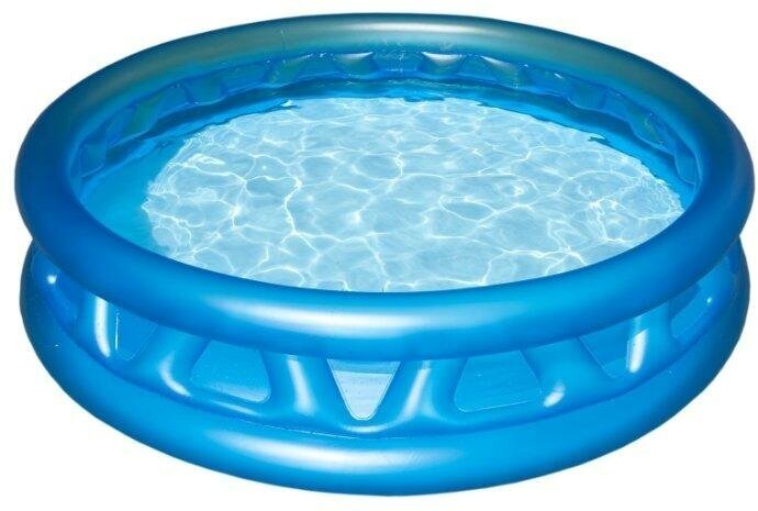 Детский надувной бассейн Intex на 666л. Синий