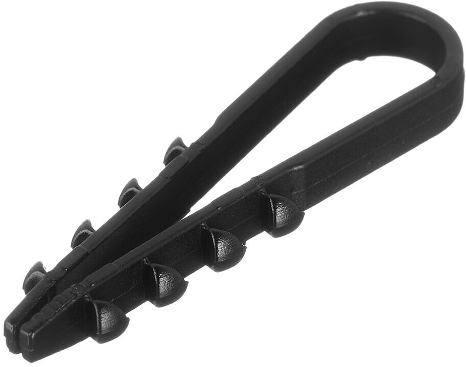 Дюбель-хомут для круглого кабеля Navigator 142088 5-10 мм черный (50 шт.)