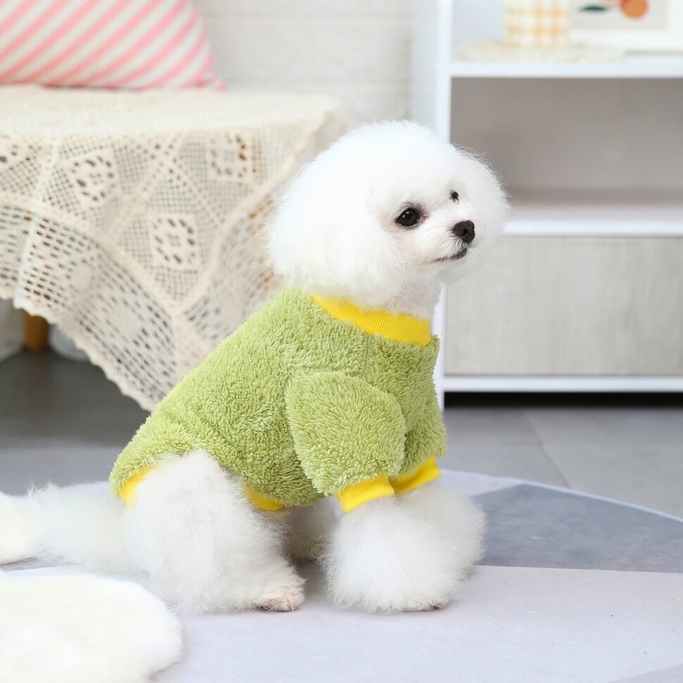 Кофта «Food» зеленый (30 спина - 42 грудь - 29 шея)