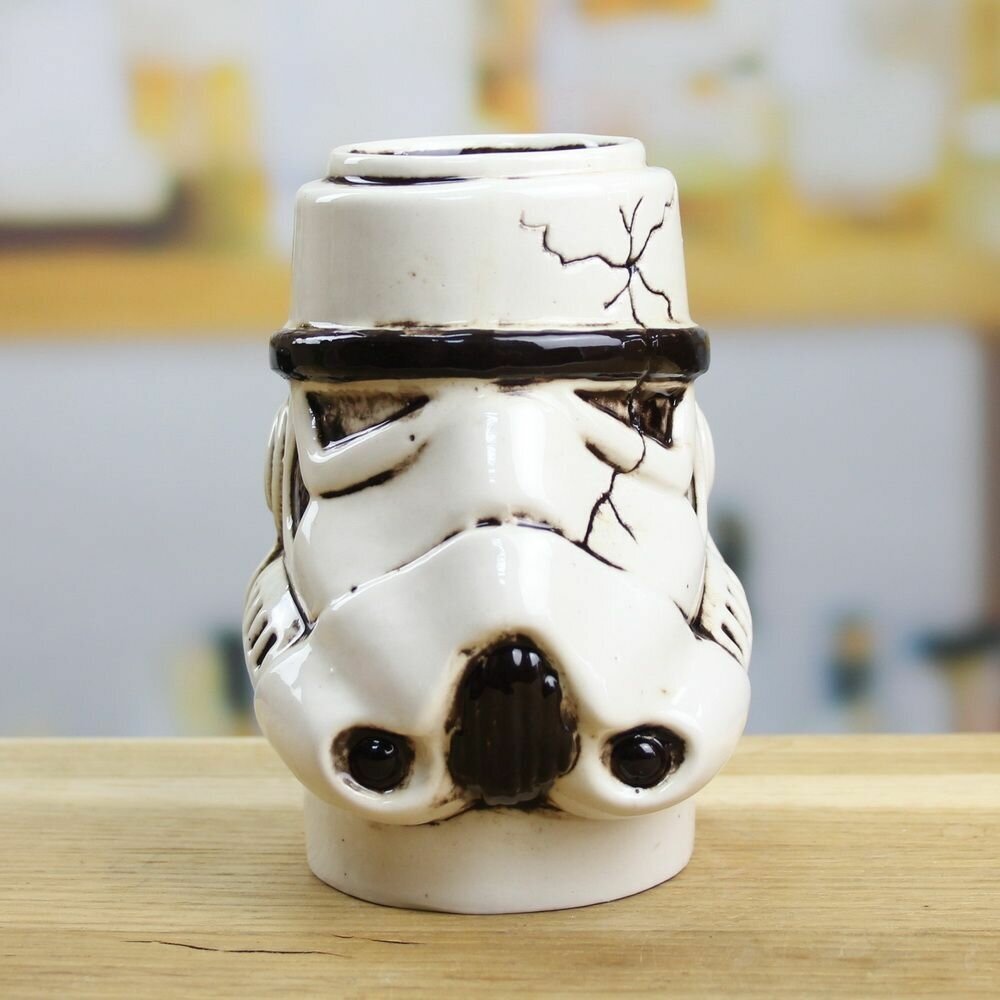 Тики-бокал Tiki Kook "Штурмовик", для горячих напитков, белый