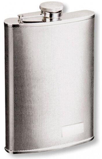 Фляга S.quire 0,27 л, сталь, серебристый цвет
