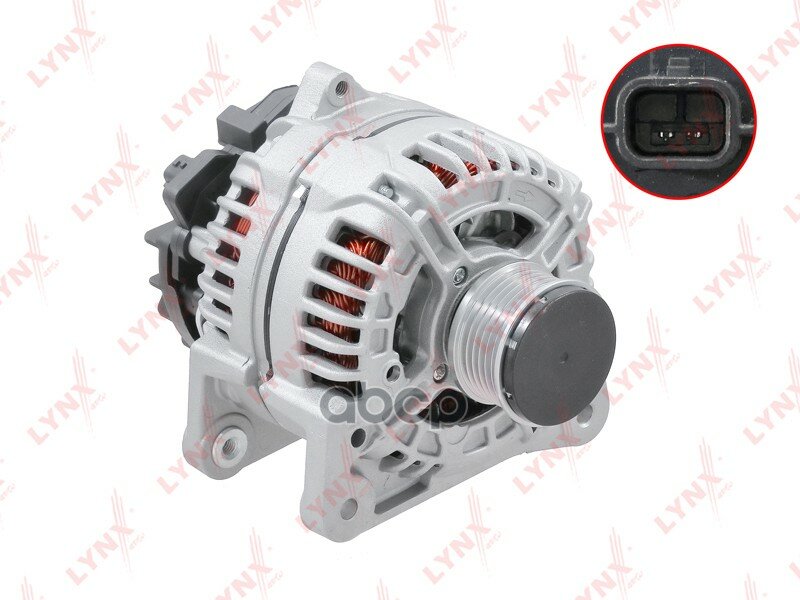 Генератор RENAULT Clio/Grandtour II-III 1.4, 1.6, 1.5 dCi 98-12 / Duster 1.6 11-21 / Fluence 1.6 10- 231008578R LYNXauto арт.