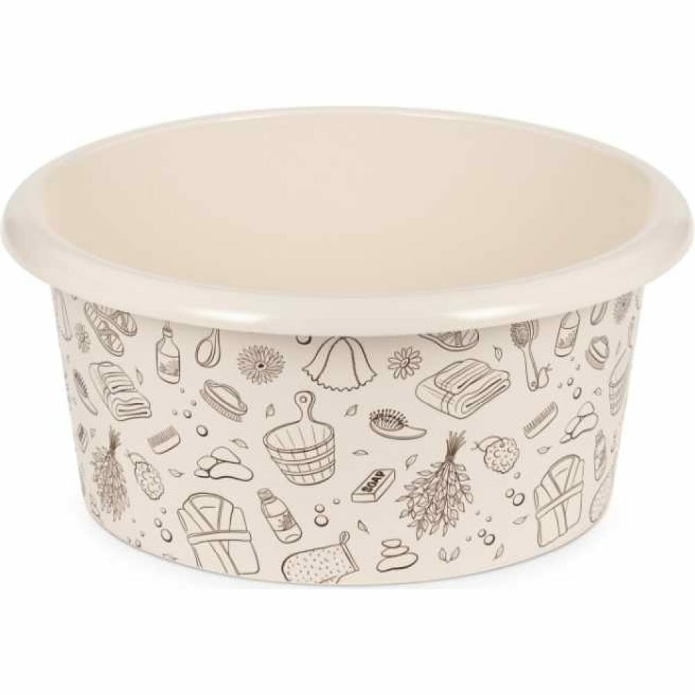 Таз ЗПИ «Альтернатива» Русская банька 10 л М2554