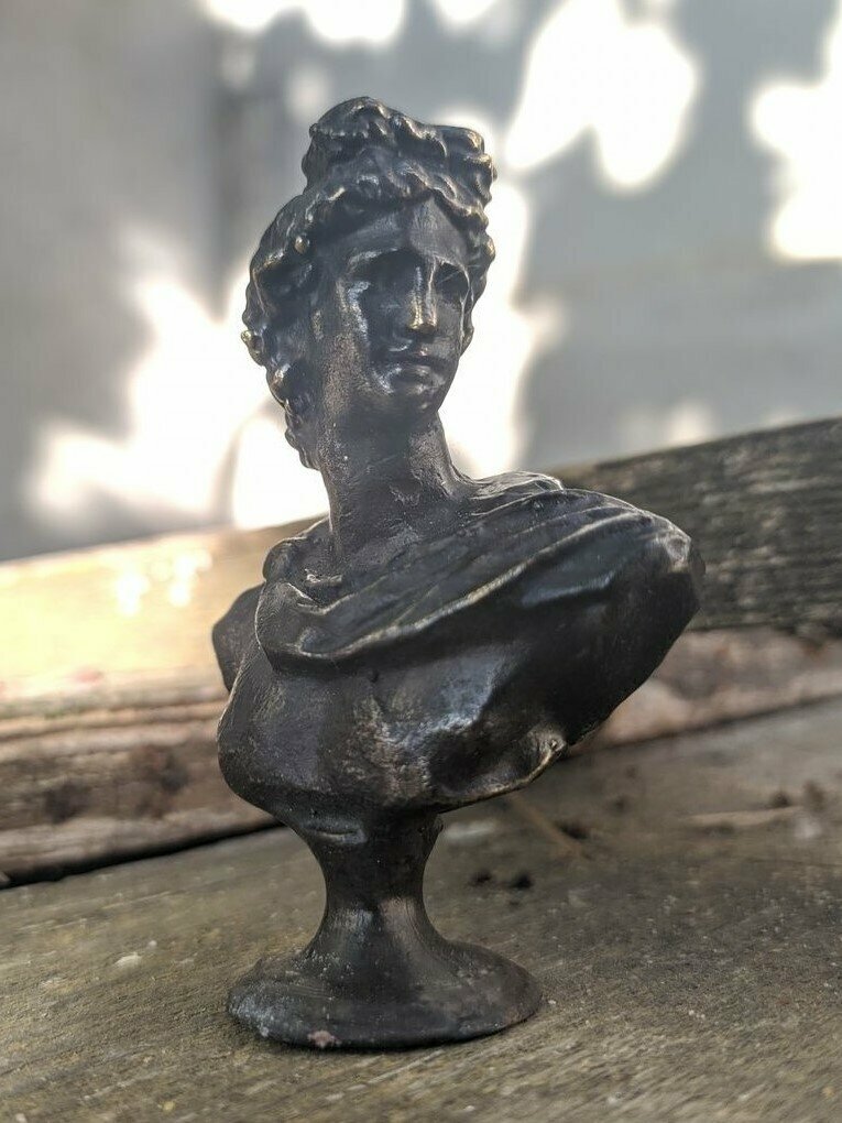 Бюст - Статуэтка - Аполлон - Бог Солнца - Греческий Бог - Боги Древней Греции - Эллада - Эллины - Мифы Древней Греции - Древний Бог - Боги Олимпа