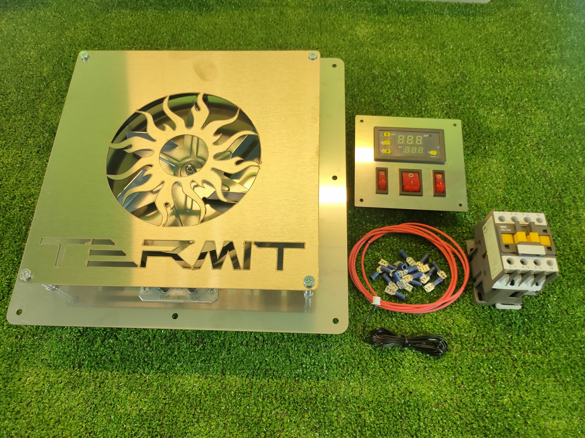 Конвекция для коптильни Termit ТЭН 2кВт+панель управления+контактор 10кВт