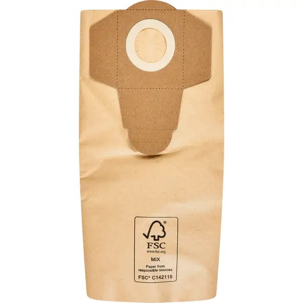 Мешки бумажные для пылесоса Dexter NJTV0083ZB01 30 л, 4 шт.