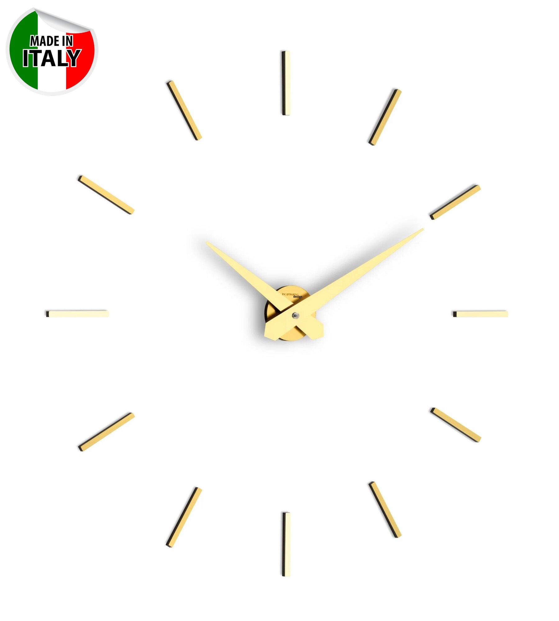 Интерьерные настенные часы Aurea Gold, цвет золотой, бренд Incantesimo Design (Италия)