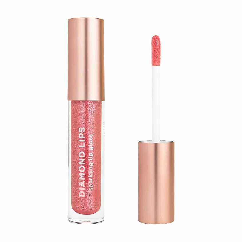 Лэтуаль Сверкающий блеск для губ № 004 (Diamond Lips) 4.5 мл