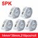 5PK прозрачных этикеток P15, 14x30 мм, 210 шт/рулон