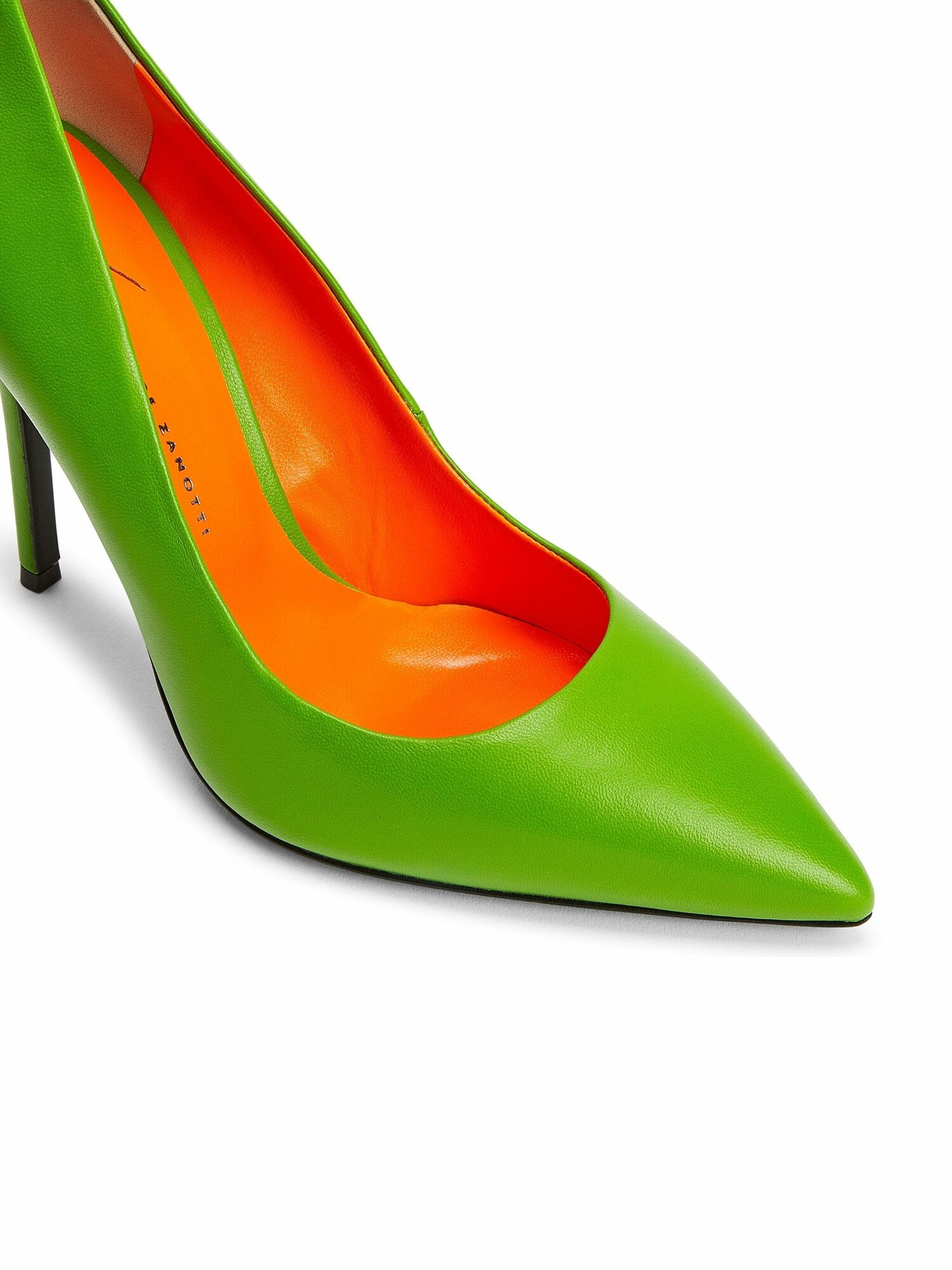 Туфли Giuseppe Zanotti Lucrezia 105, размер 34 EU, green — фото 1