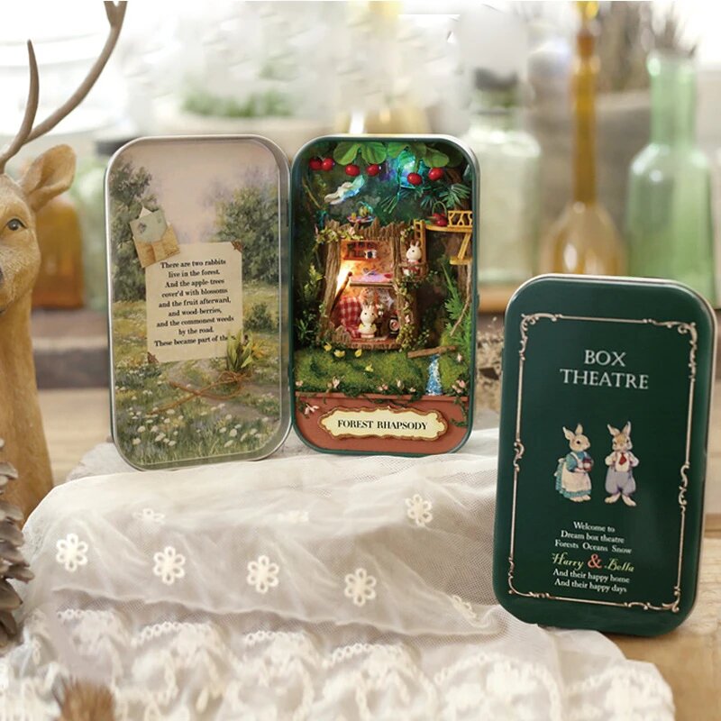 Кукольный домик Battoom "Forest Memory", изумрудный, A5