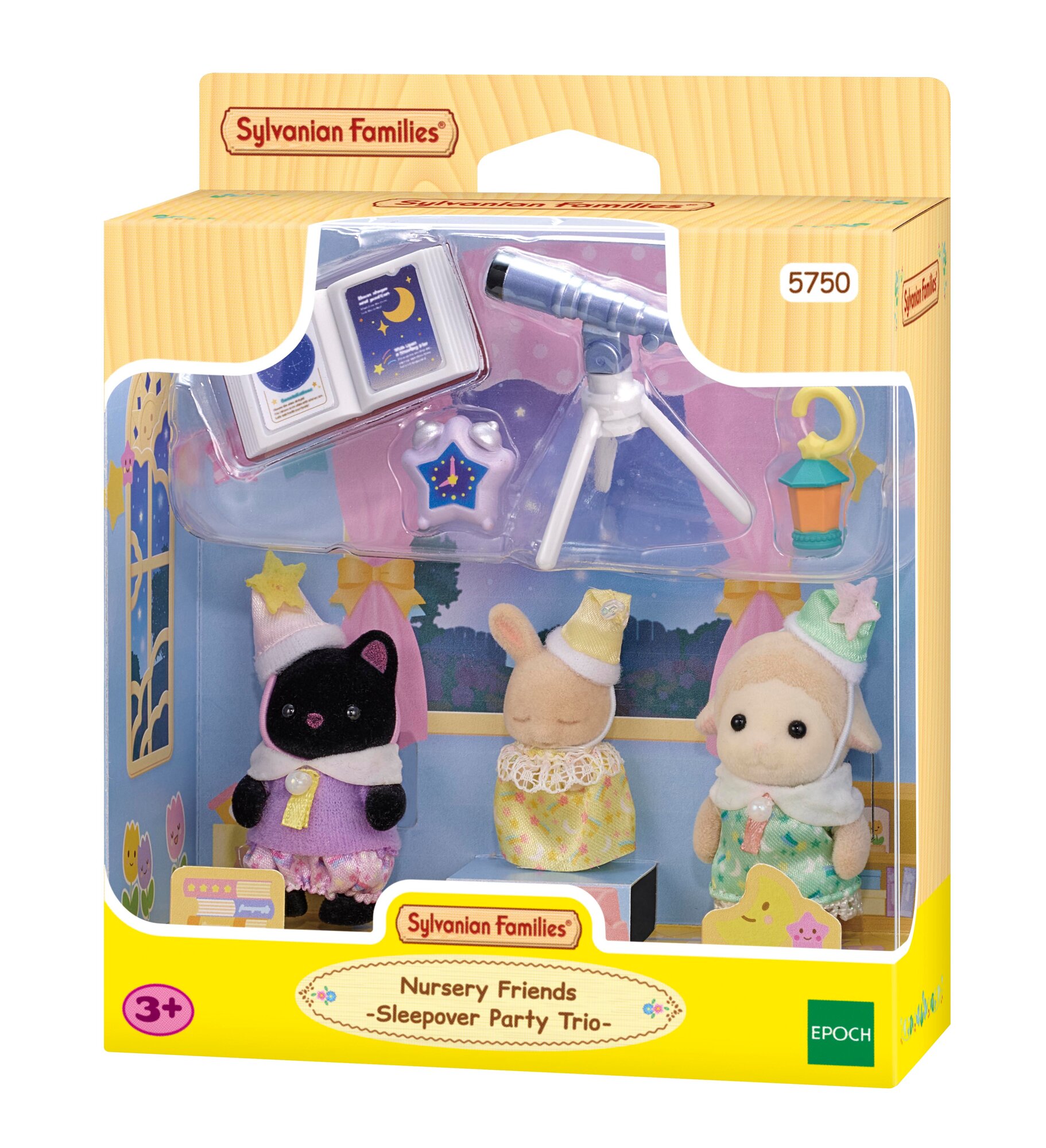 Игровой набор Sylvanian Families Малыши-звездочёты, 3 фигурки, от 3 лет
