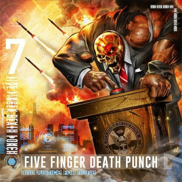 Фирменное издание Five Finger Death - And Justice For None CD