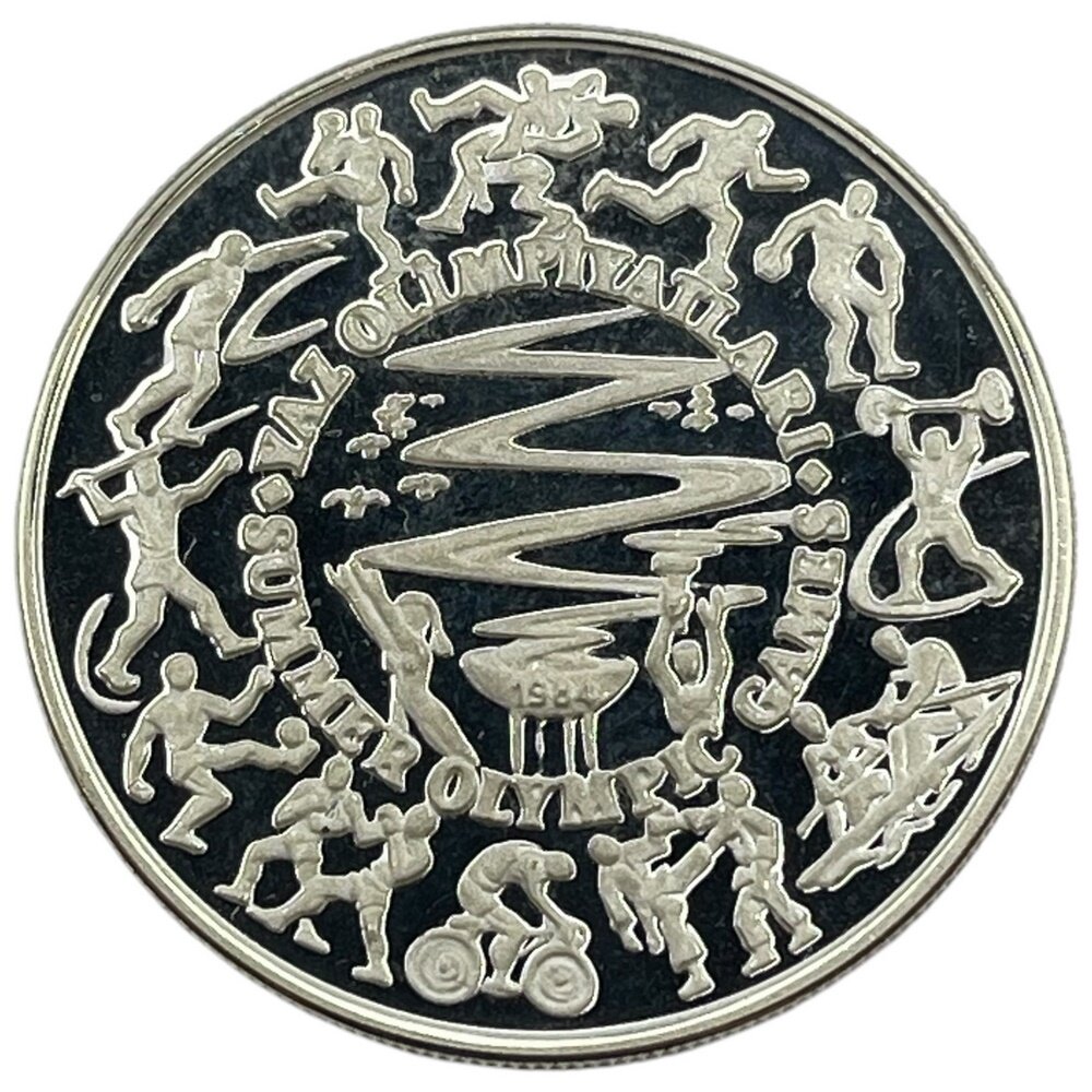 Турция 5000 лир 1984 г. (XXIII летние Олимпийские игры, Лос-Анджелес 1984) (Proof)