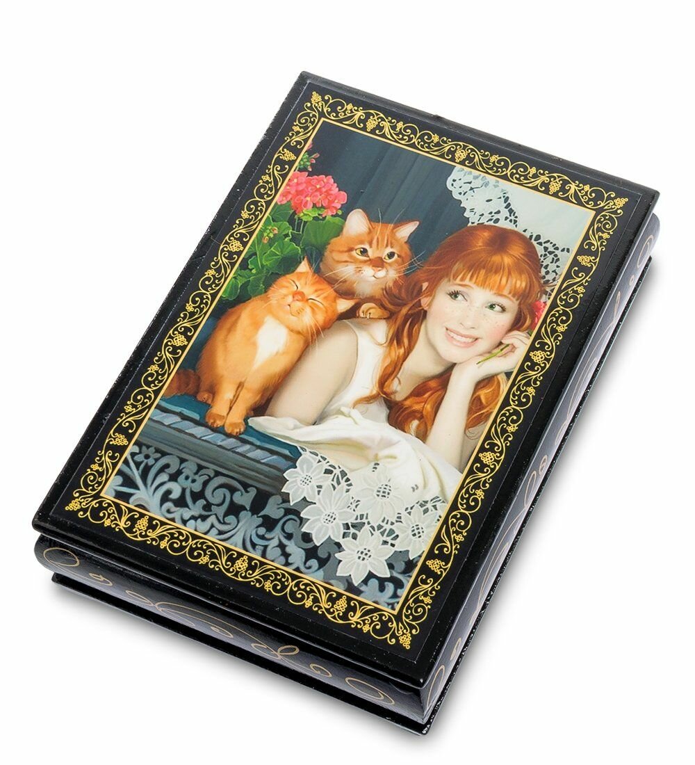 Шкатулка в технике декупаж (11х16х4)