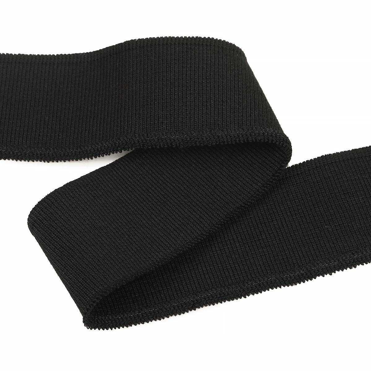 Подвяз трикотажный (2 шт) 3,5 х 80 см цв. черный