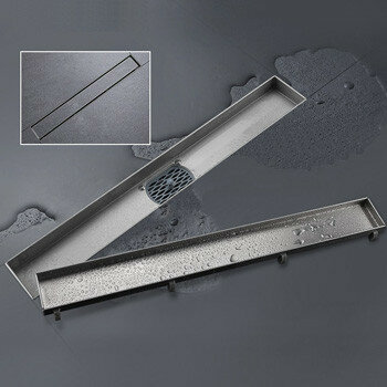 Трап под плитку сливной SANTRADE 1000 мм линейный