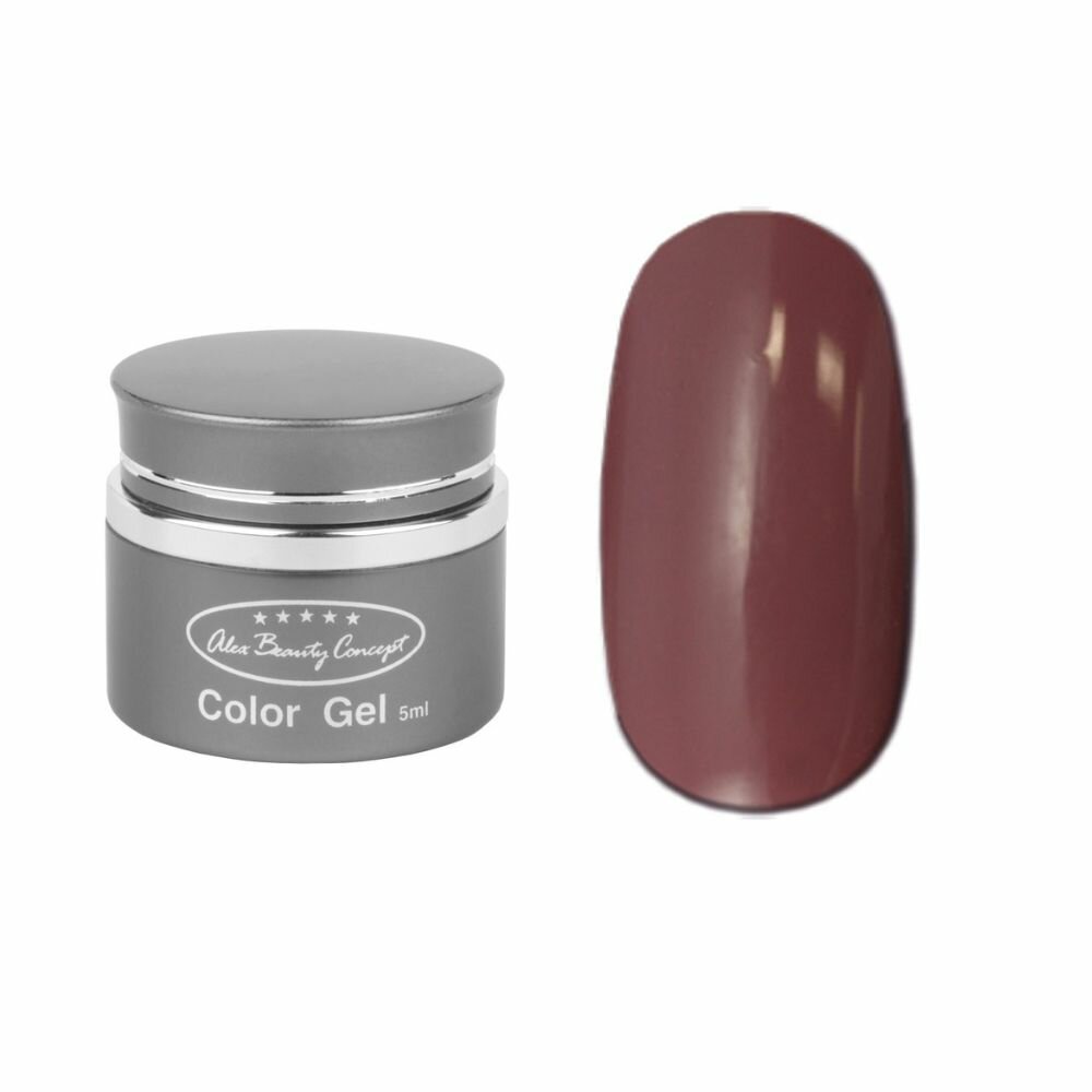 Alex Beauty Concept Цветной эластичный гель для ногтей Neo Teck Color Gel, цвет розовый 69742, 5 мл