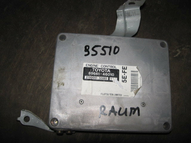 Б/У Блок управления двигателем, Toyota (Тойота)-RAUM (97-03) TOYOTA RAUM (97-03) Целый 95510 TOYOTA арт. 8966146010
