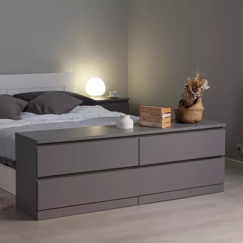 Комод "Мальм Варма", 4 ящика 160 х 54 х 40 см