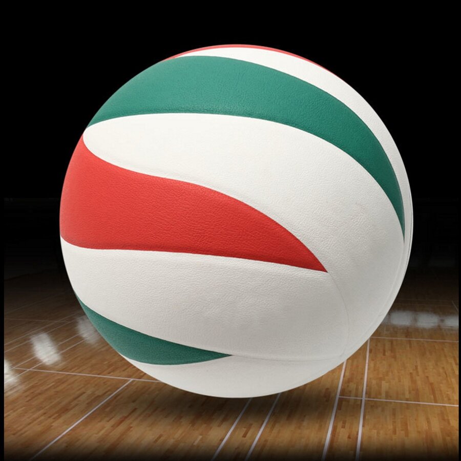 Мяч Волейбольный Soft Touch Размер 5 / 65 Белый, зеленый, красный